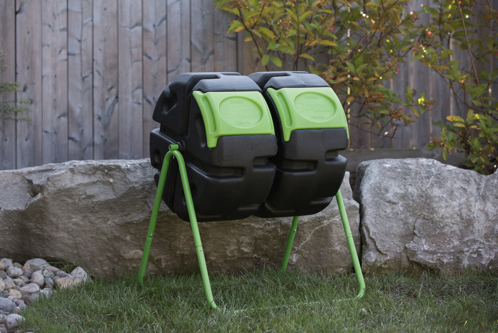 FCMP Outdoor HOTFROG Dual Body Tumbling Composter | Forest City Models ...