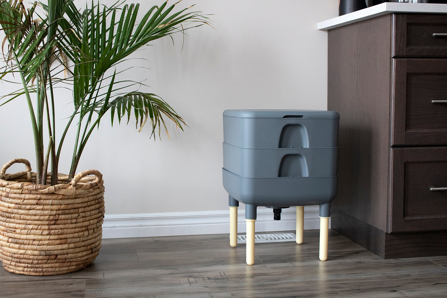 The Essential Living Composter (2-Tray) Worm Vermicomposter | Forest ...